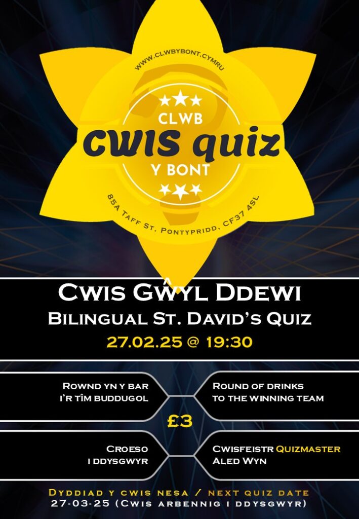 Events – Clwb Y Bont